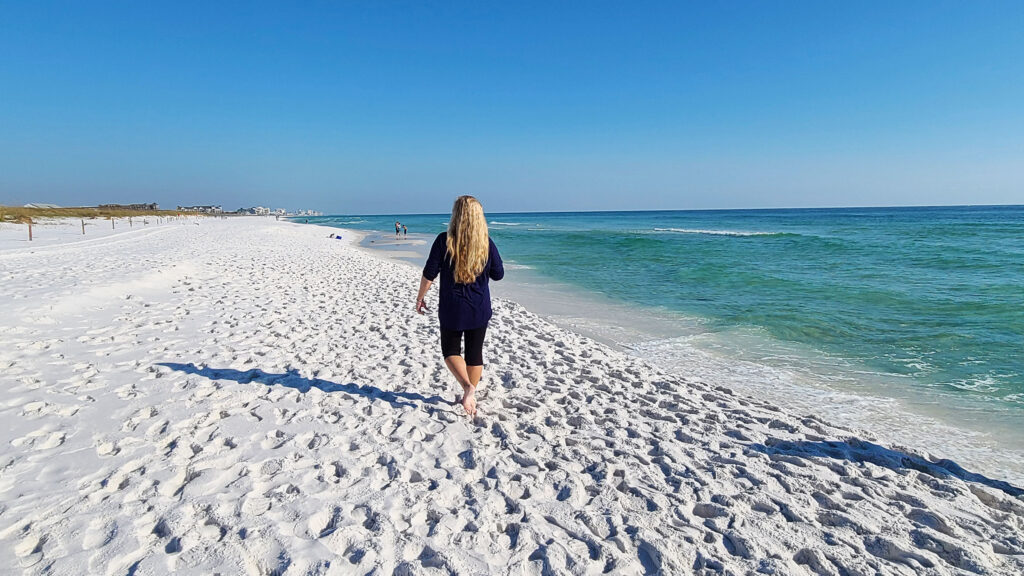 Beach Hike: Destin Florida - Walk in the Sand