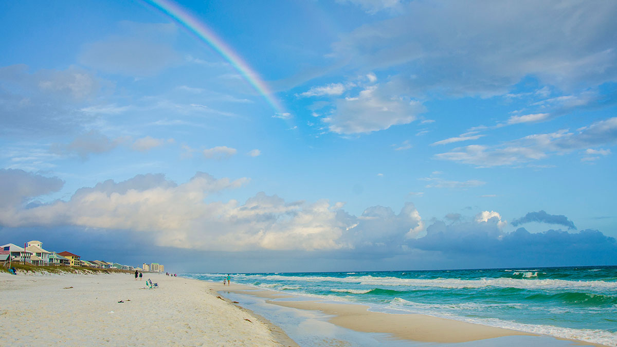 Navarre Beach, Florida - Walk in the Sand