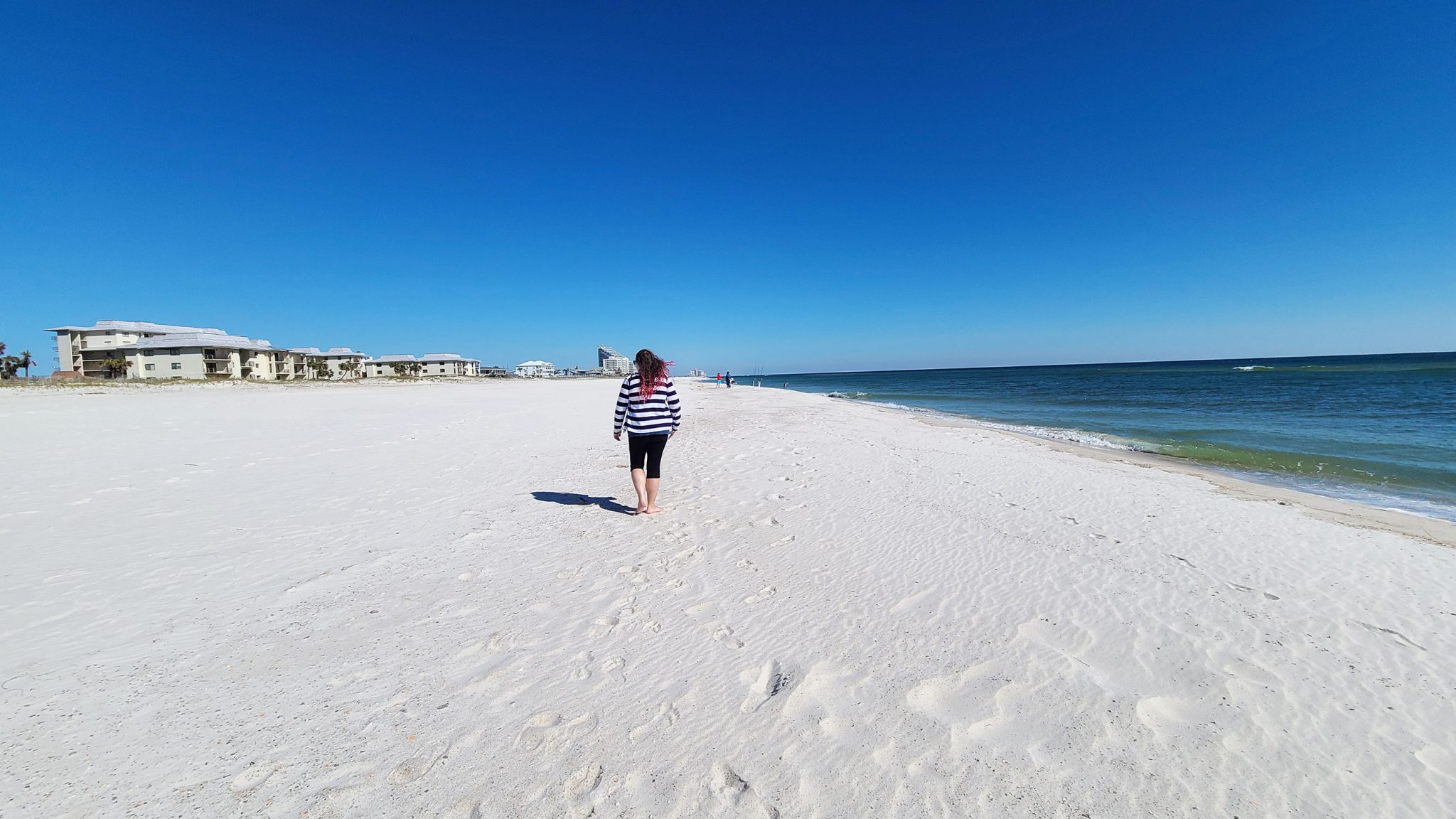 Beach Hike: Perdido Key Florida Walk in the Sand - Walk in the Sand