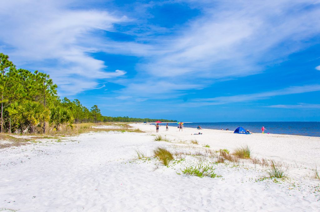 Crooked River Lighthouse & Carrabelle Beach, Florida - Walk in the Sand